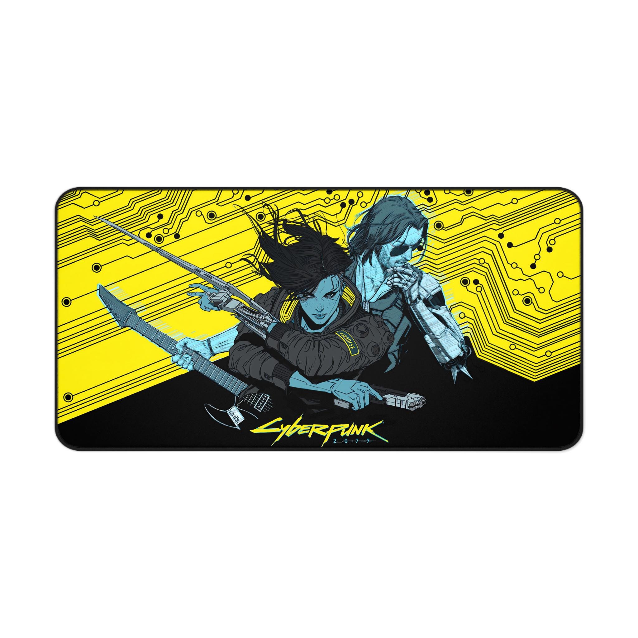 Cyberpunk 2077 Desk Mat, Gaming Mouse Pad, Computer Desk Accessory ...