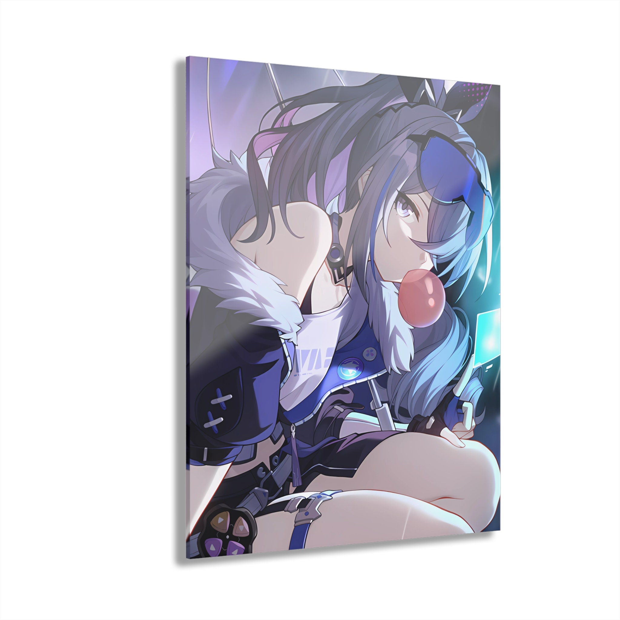 Honkai Star Rail Acrylic Prints silver Wolf Incessant - Etsy