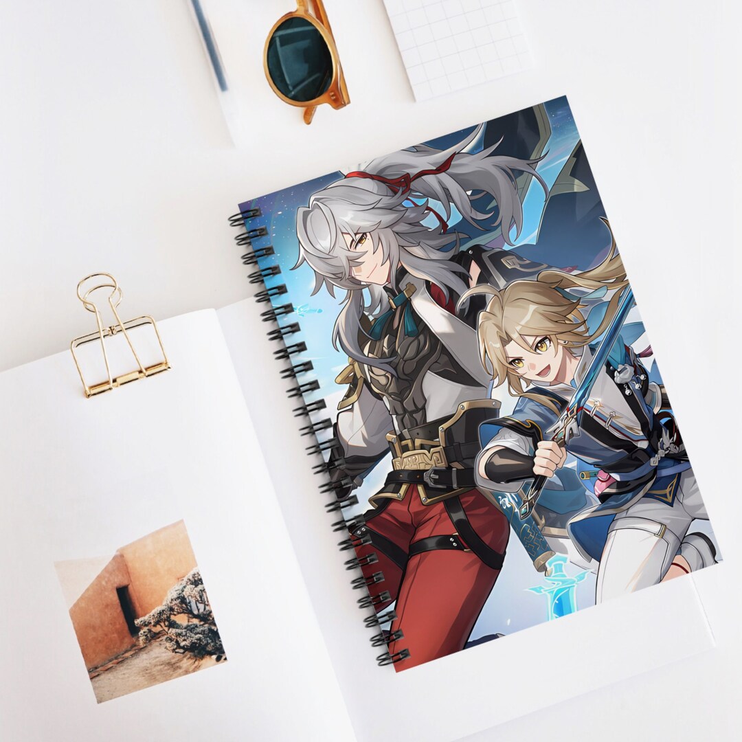 Honkai Star Rail Spiral Notebook Ruled Line jing - Etsy