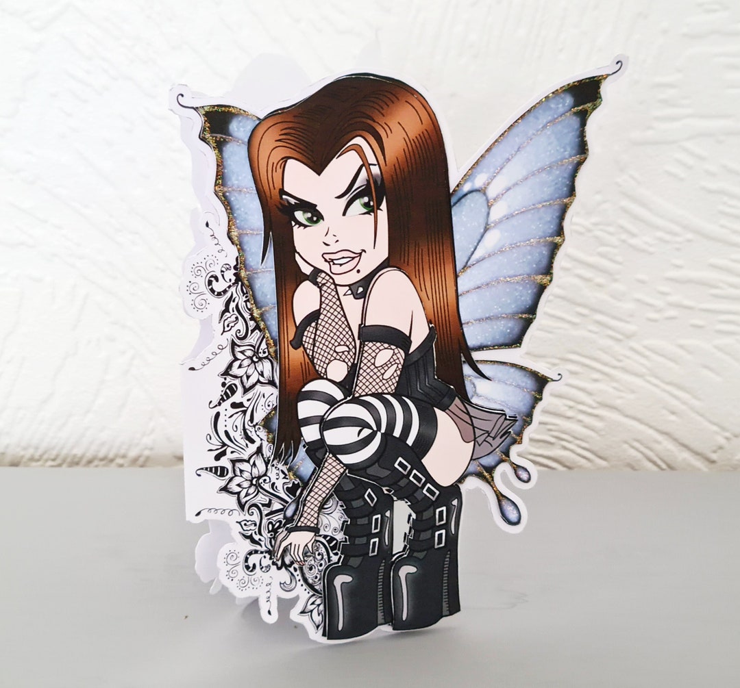 Gothic - Punk Birthday Card, Goth Card for Daughter, Teenage Girl ...