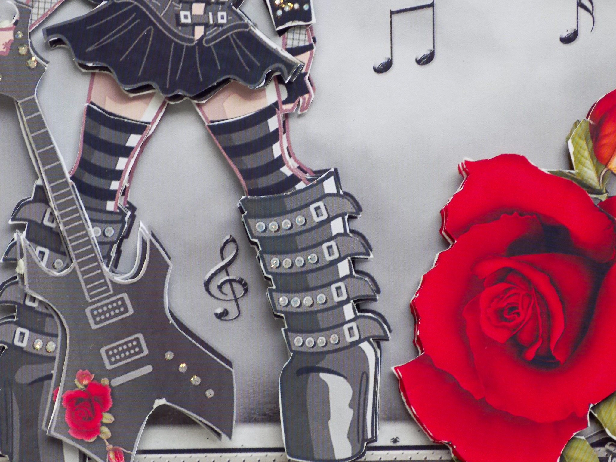 Rock Chick Birthday Card for Girlfriend Daughter Best Friend - Etsy UK