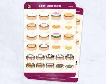 Dimsum Sticker | Etsy