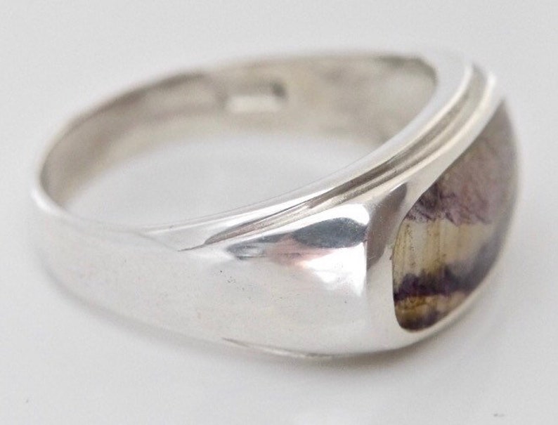 Blue John Ring Gents Ring Handmade Silver Ring | Etsy