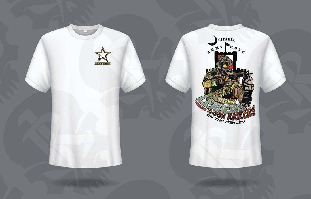 The CITADEL unofficial ARMY ROTC Logo Shirt - Etsy