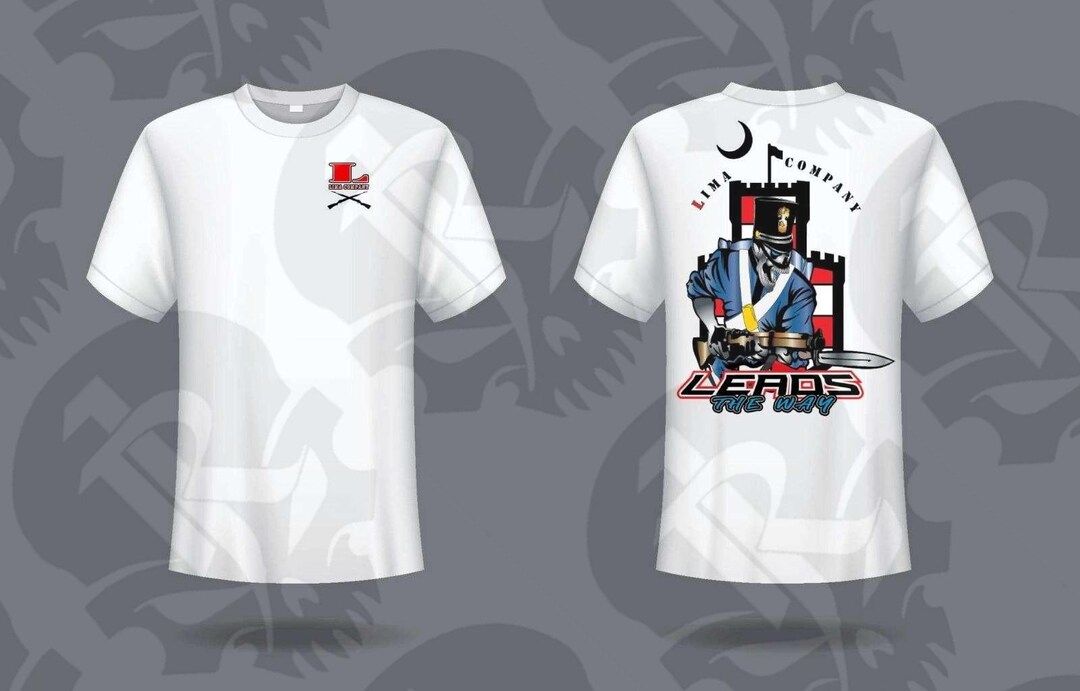 THE CITADEL unofficial LIMA Company Logo Shirt - Etsy