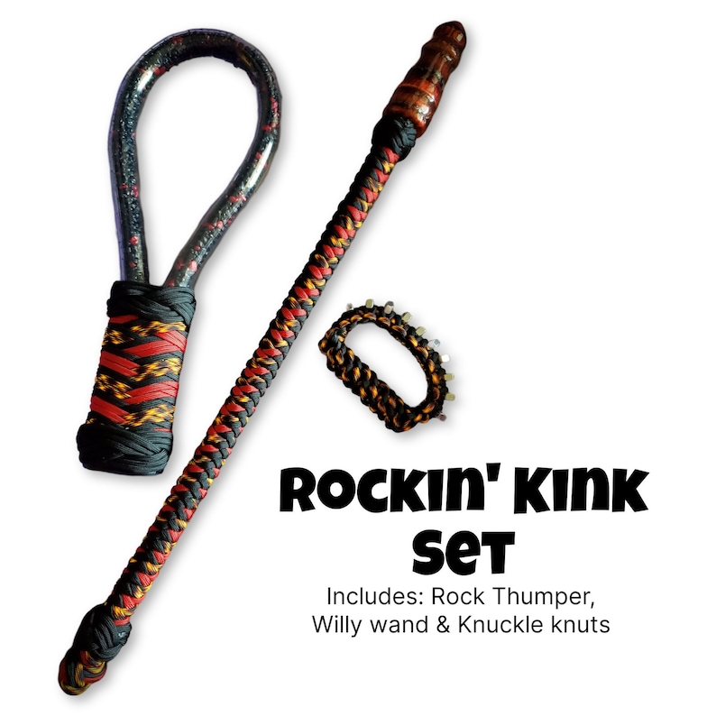 Rockin' Kink Set - Willy Wand, Rock Thumper & Knuckle Knuts - Etsy