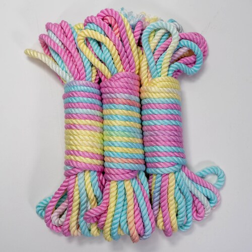 Purple Bamboo Silk Rope | Etsy