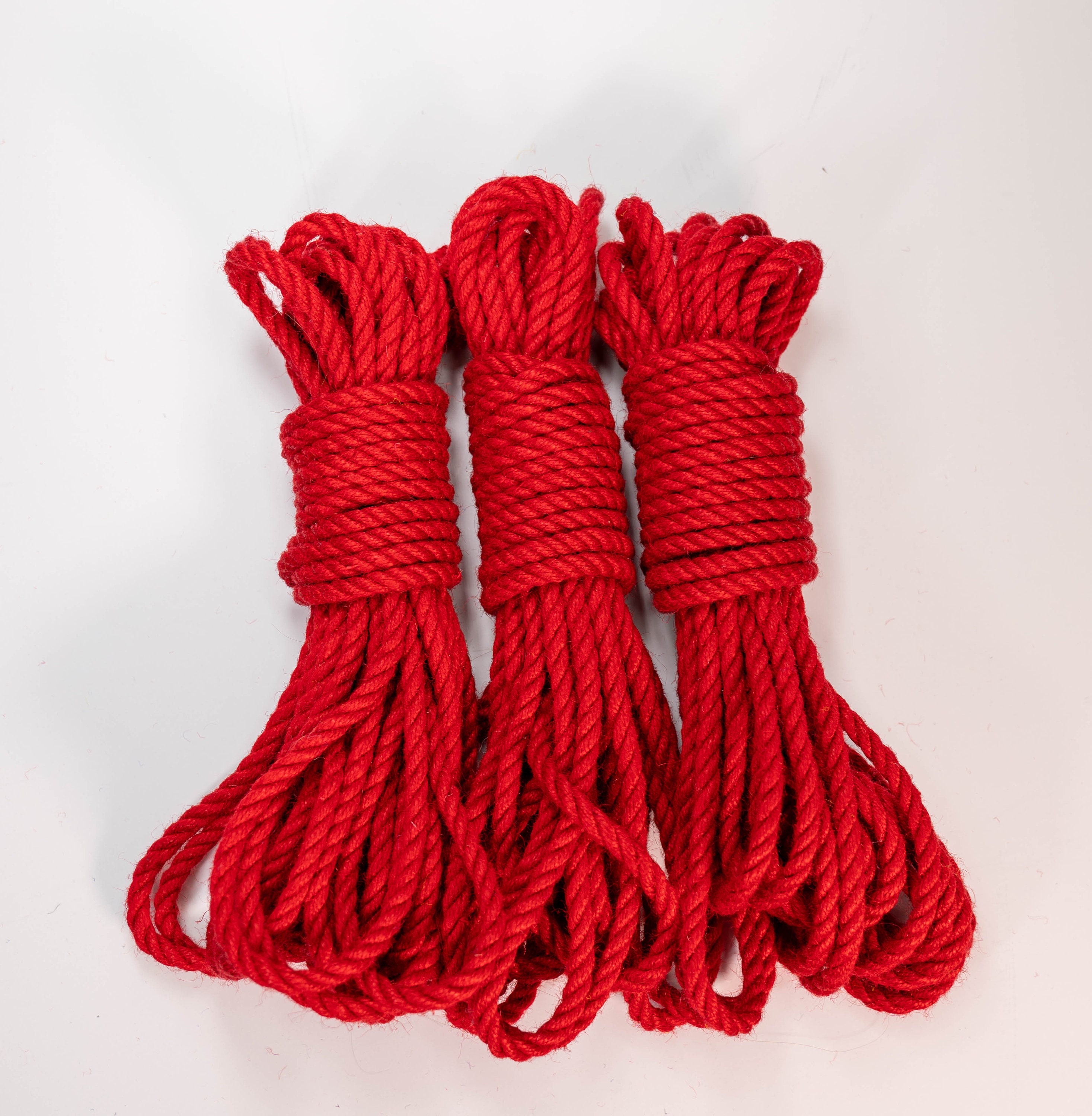 Red Jute Rope for Bondage - Etsy Canada