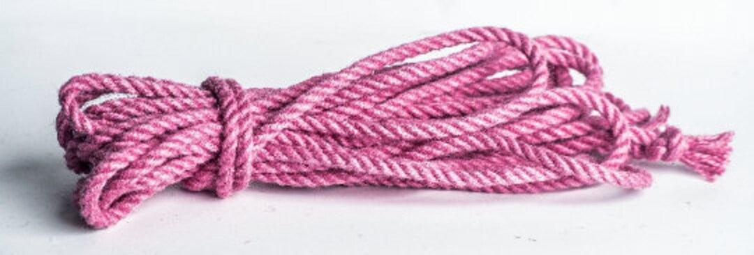 Rose Pink Jute Rope for Bondage - Etsy