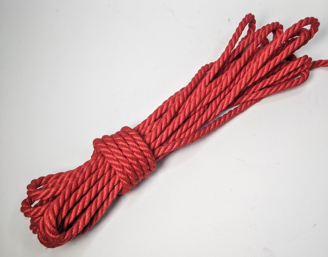 Red POSH Rope for Bondage - Etsy