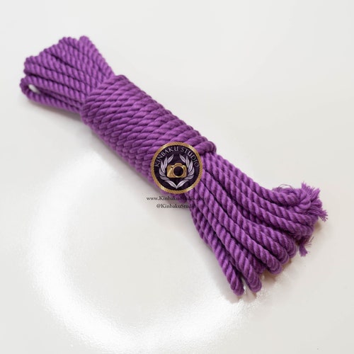 White Bamboo Silk Rope - Etsy