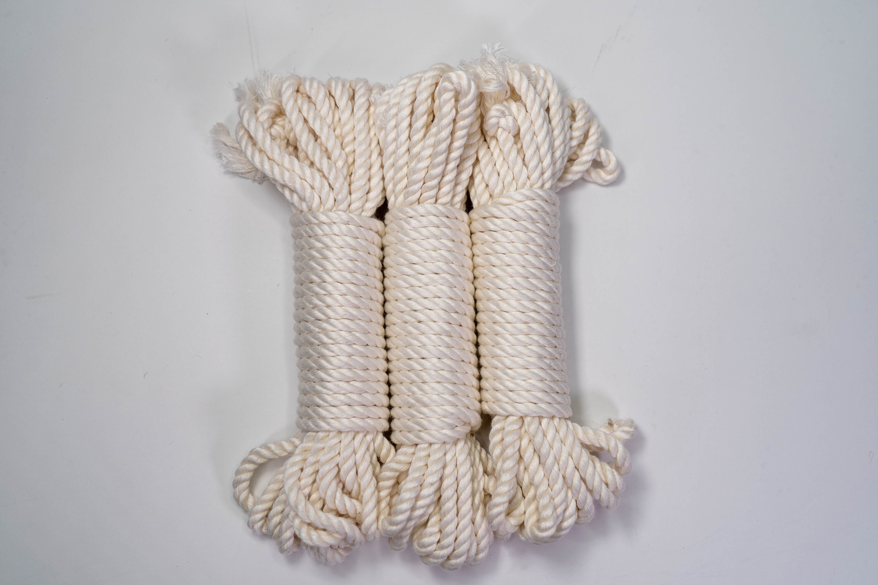 White Bamboo Silk Rope - Etsy