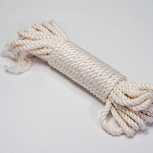 White Bamboo Silk Rope - Etsy