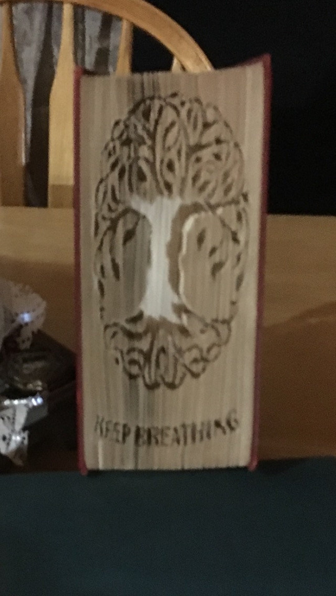 Keep Breathing / Tree of Life Cut N Fold Pattern - Etsy