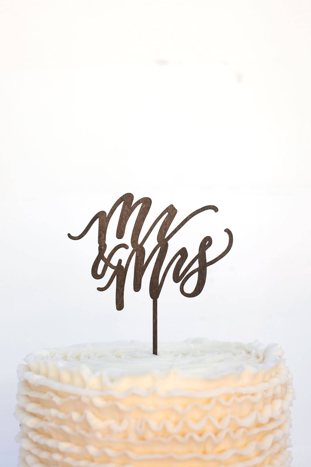 Mr & Mrs Cake Topper, Wood Cake Topper, Wedding Cake Topper - Etsy