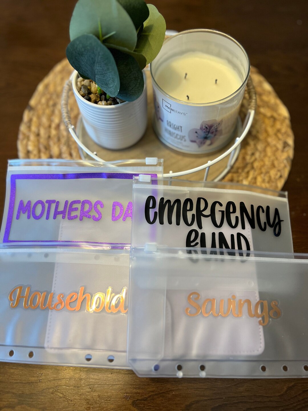 Custom Cash Envelopes Personalized A6 Cash Envelopes NO BINDER INCLUDED ...