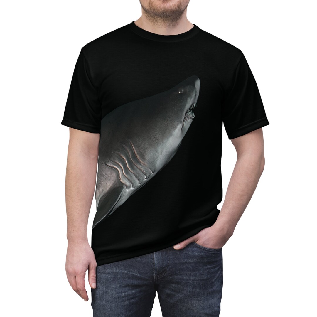 Unisex Shark Tee Made in USA - Etsy