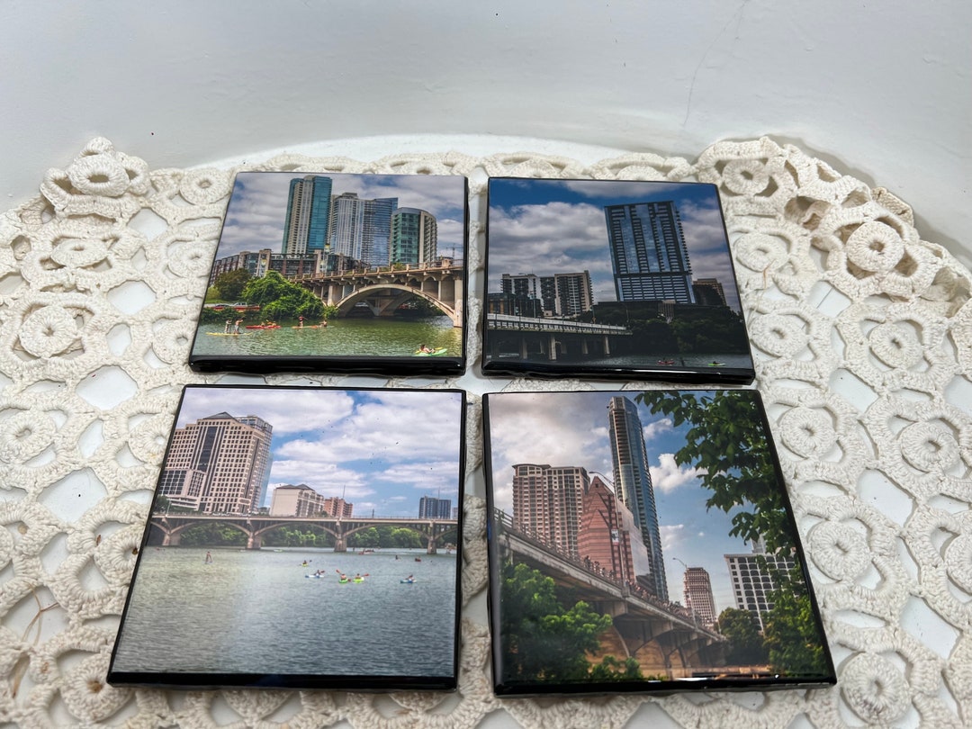 Austin Texas Photo Coasters - Etsy