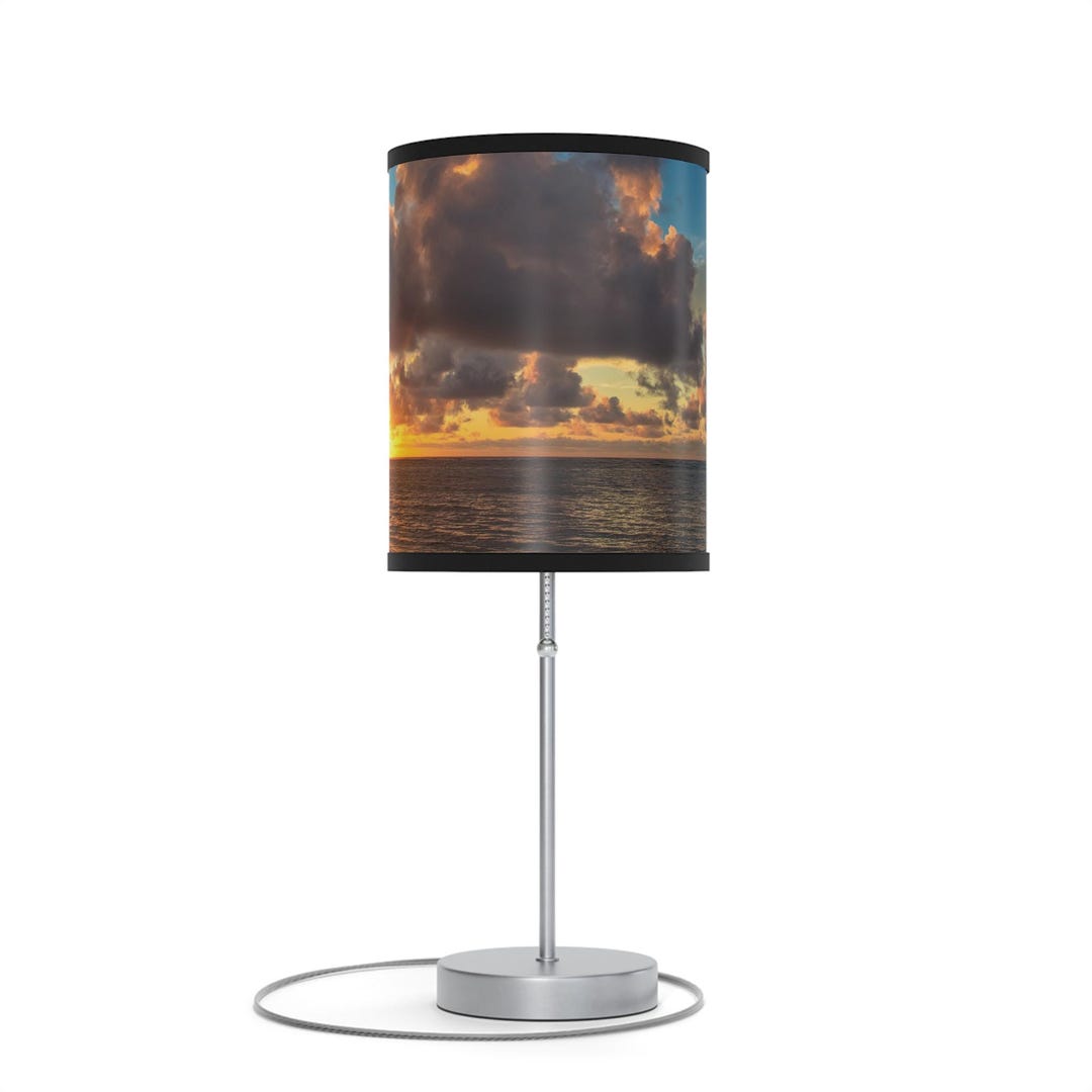Ocean Sunrise Lamp: Coastal Night Light, Beach House Decor - Etsy
