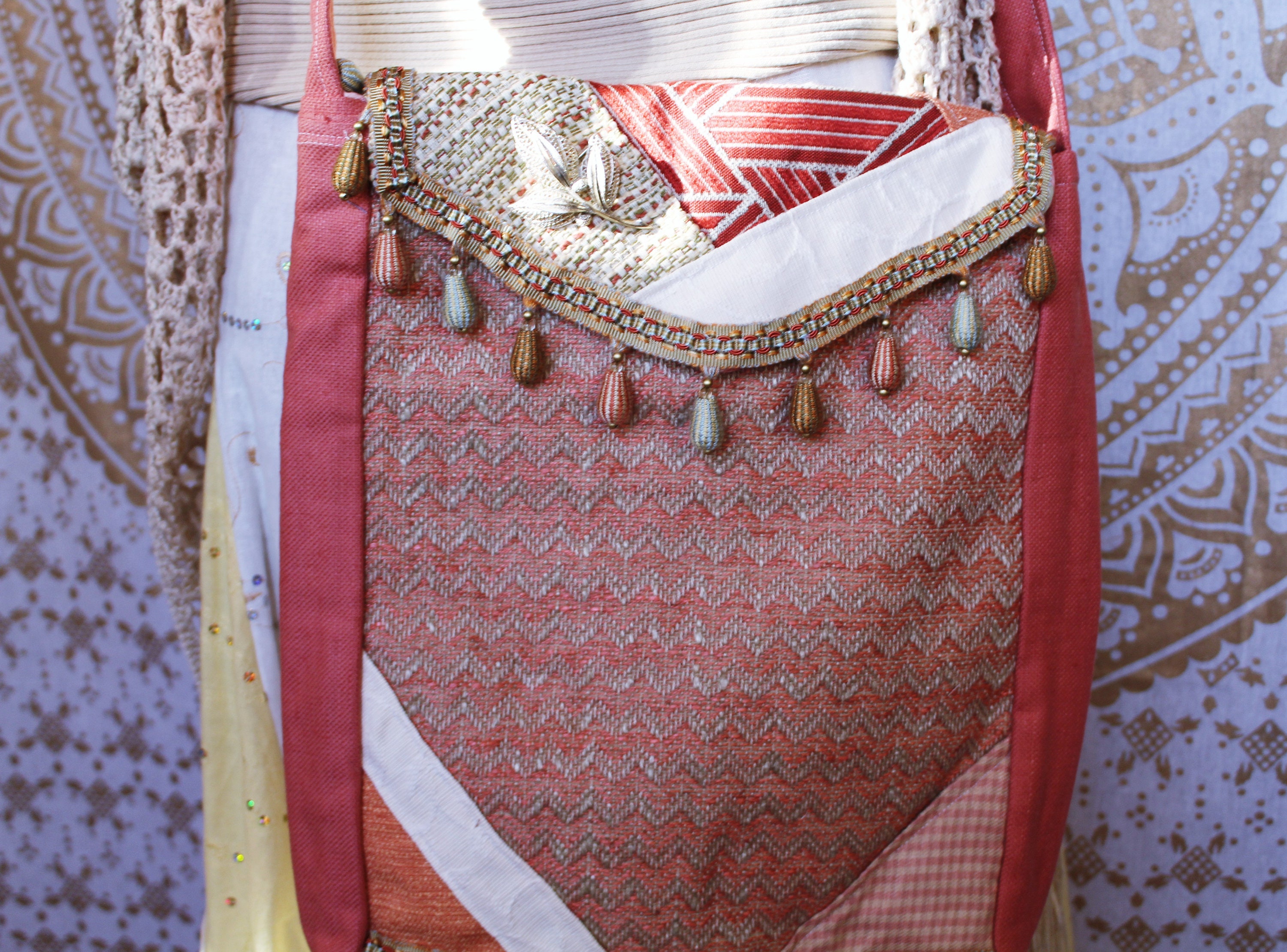 Boho Cross Body Bag, Eco Cross Body Bag, Designer Handbag, Designer ...