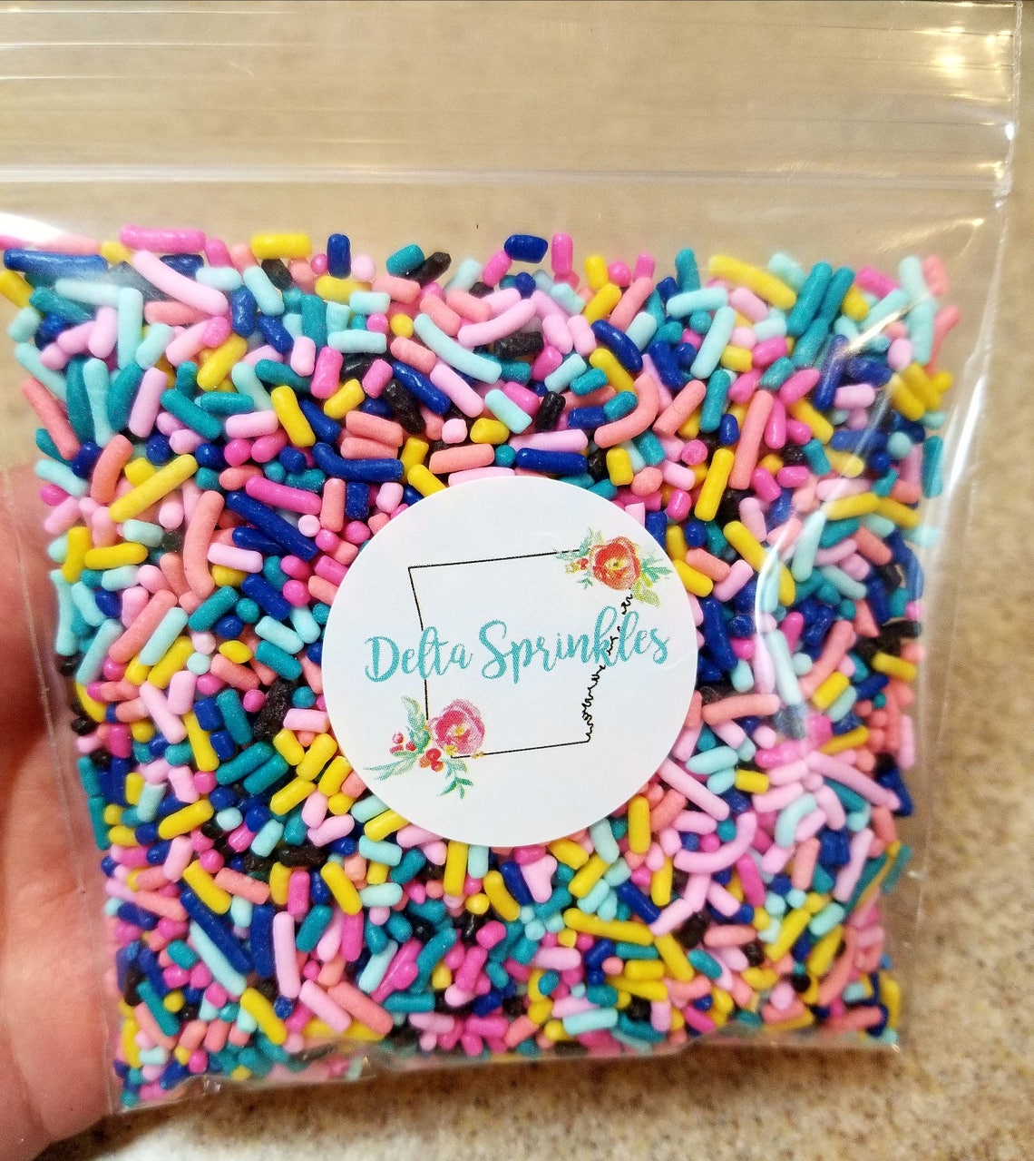 1lb Colorful Jimmie Mix - Edible Sprinkles - - Etsy