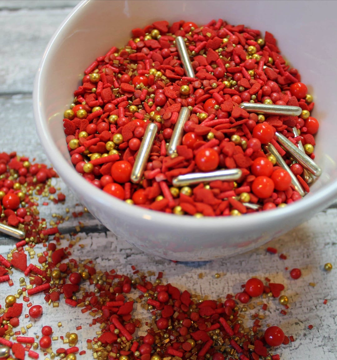 Hugs & Kisses Edible Sprinkles - 4 Oz - Etsy