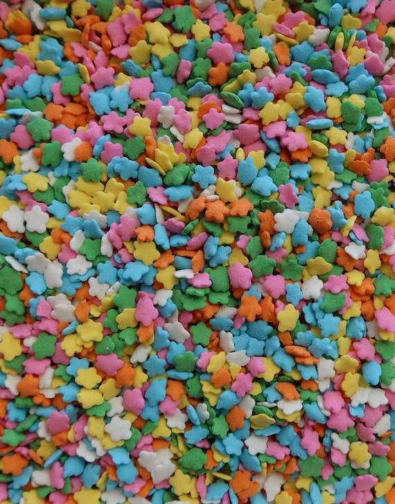 Wildflower Sprinkle Shape-edible Sprinkles - Etsy