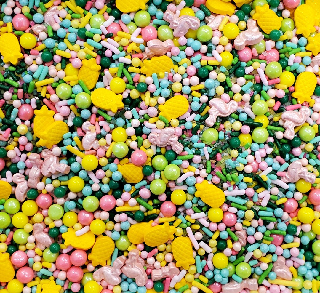 Spring Break- Edible Sprinkles, Custom Sprinkles, Cookie Sprinkles - Etsy