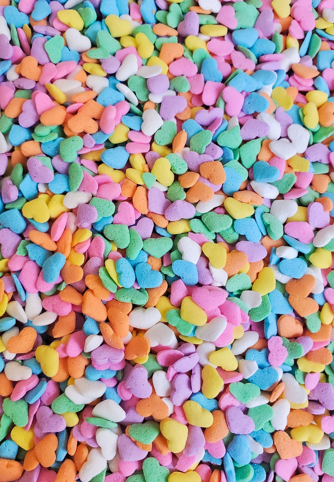 Pastel Hearts-edible Sprinkles - Etsy