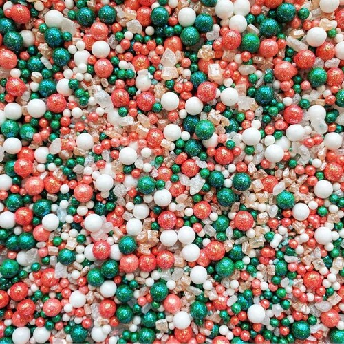 Silver Bells-edible Sprinkles-4oz - Etsy