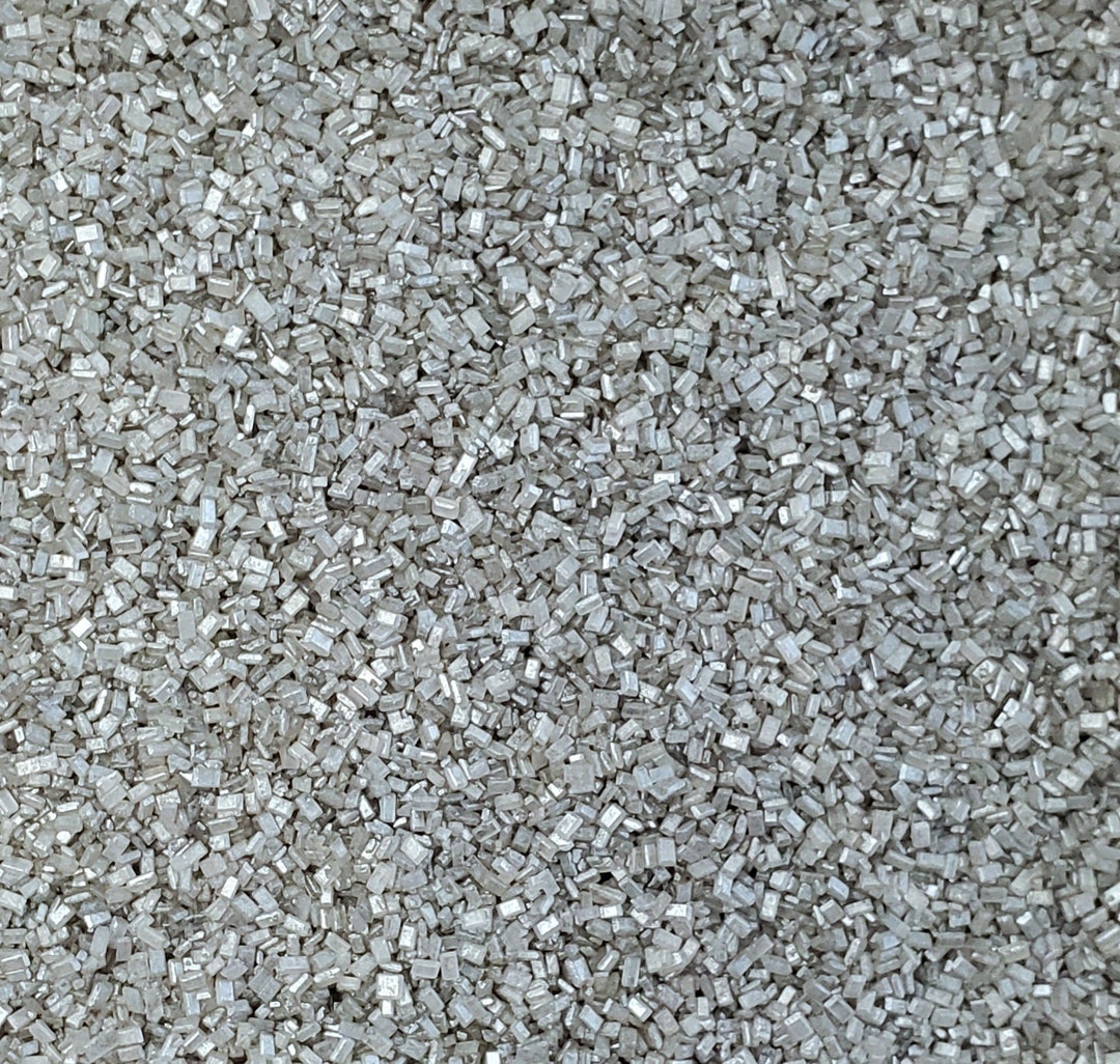 Silver Chunky Sugar, Edible Sprinkles, Cake Sprinkles, Cookie Sprinkles ...