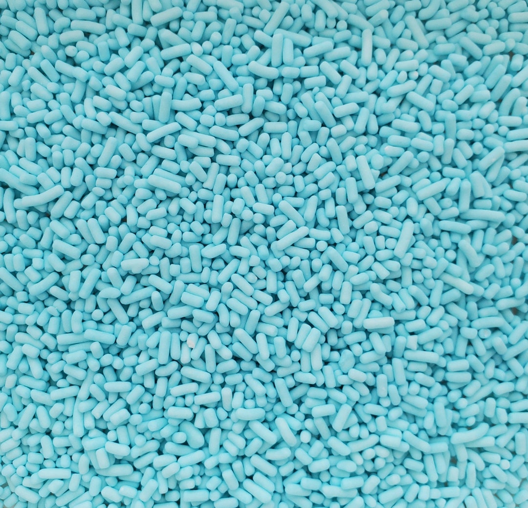 Pastel Blue Jimmies, Sprinkles, Cake Sprinkles, Cookie Sprinkles - Etsy