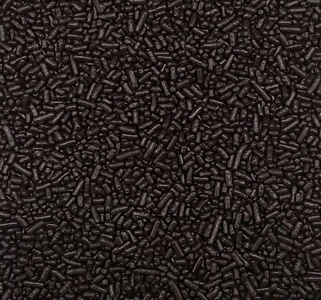 Black Jimmies, Sprinkles, Cake Sprinkles, Cookie Sprinkles - Etsy