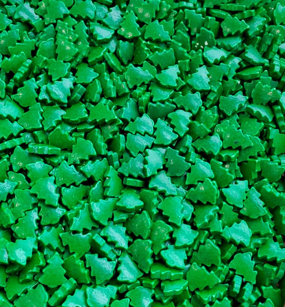 Green Tree Sprinkle Shape-edible Sprinkles - Etsy