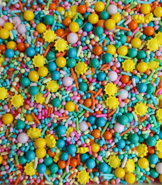 Hello Summer Edible Sprinkles 4oz - Etsy