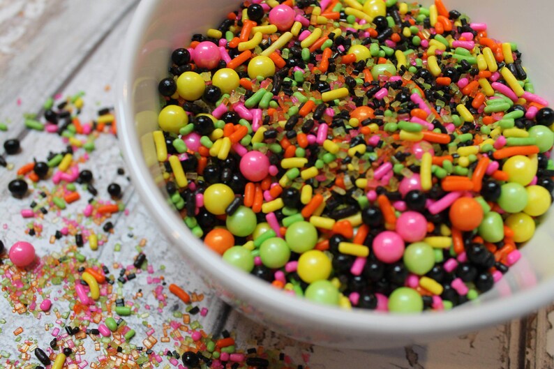 Neon Lights Edible Sprinkles 4oz - Etsy Ireland