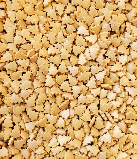 Gold Tree Sprinkle Shape-edible Sprinkles - Etsy