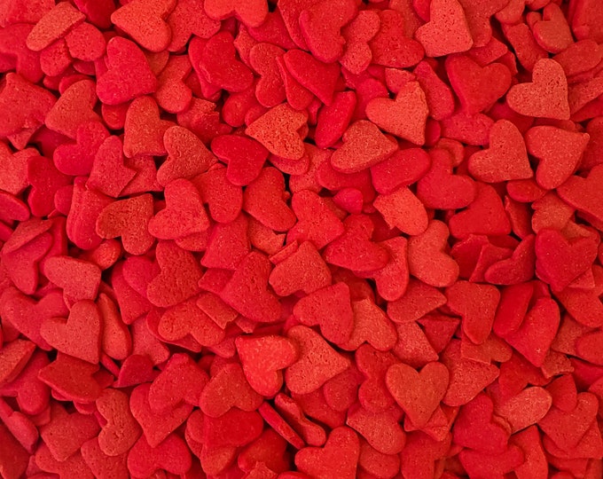 Jumbo Red Heart Sprinkle Shape-edible Sprinkles - Etsy