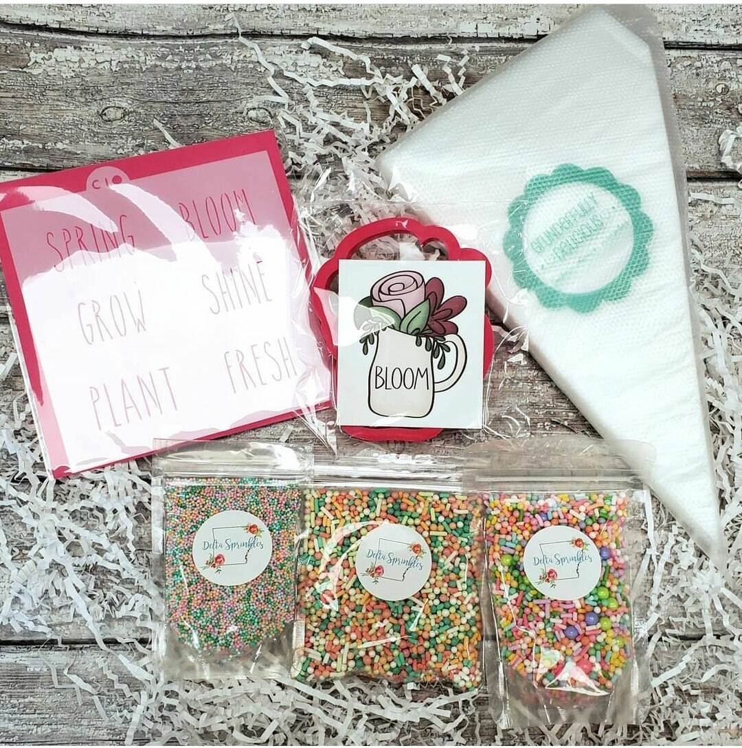 Spring Surprise Box, Edible Sprinkles, Spring Sprinkles, Cake Sprinkles ...