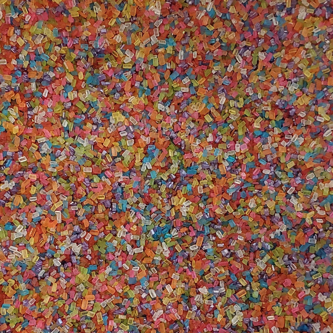 Rainbow Chunky Sugar, Edible Sprinkles, Cake Sprinkles, Cookie ...