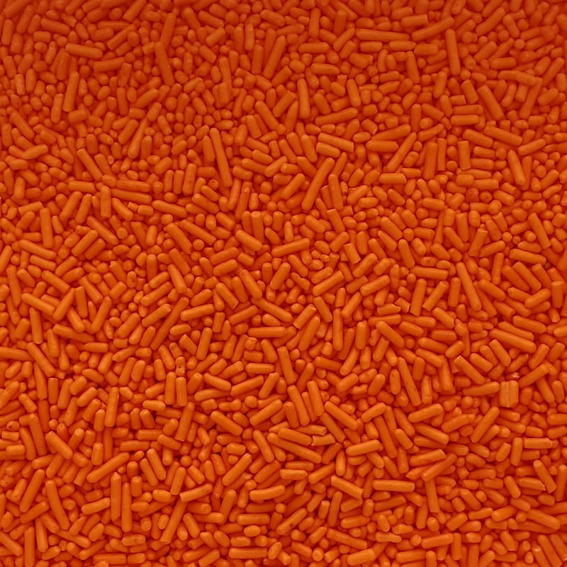 Orange Sprinkles - Etsy