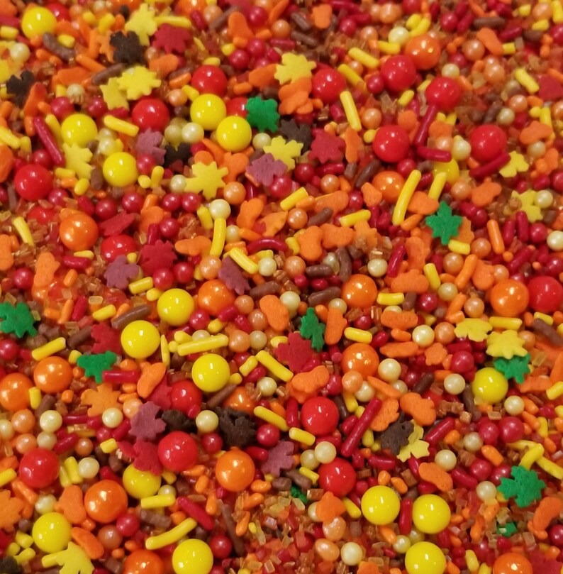 Thankful-edible Sprinkles-4oz - Etsy