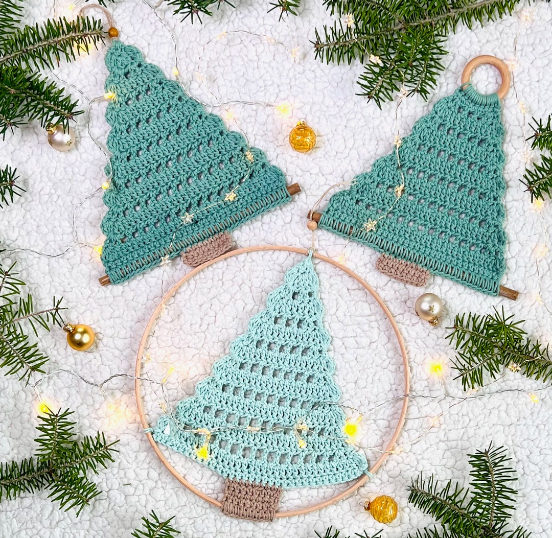 Simple Christmas Tree Crochet Pattern - Pdf Download - Etsy