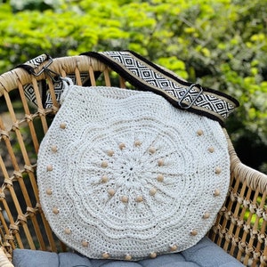 Boho Flower Bag Crochet PATTERN - Etsy