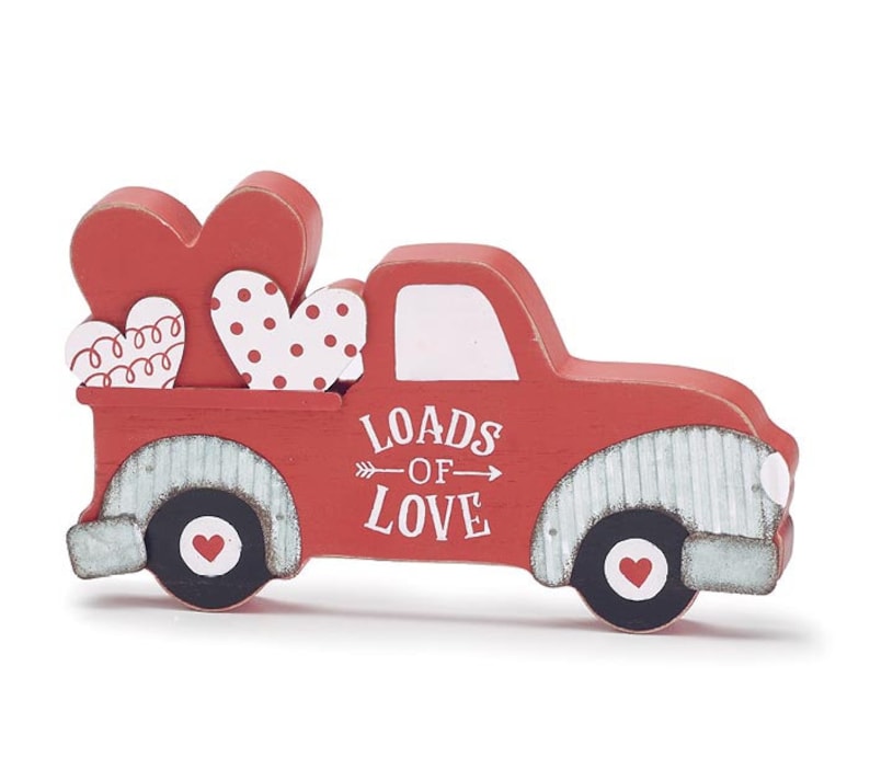 Loads of Love Truck Shelf Sitter, Wooden Decor, Love Truck - Etsy