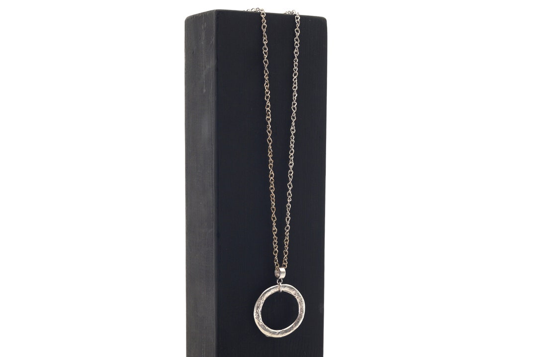 Silver Eyeglass Chain Lanyard - Silver Glasses Ring Holder Necklace ...