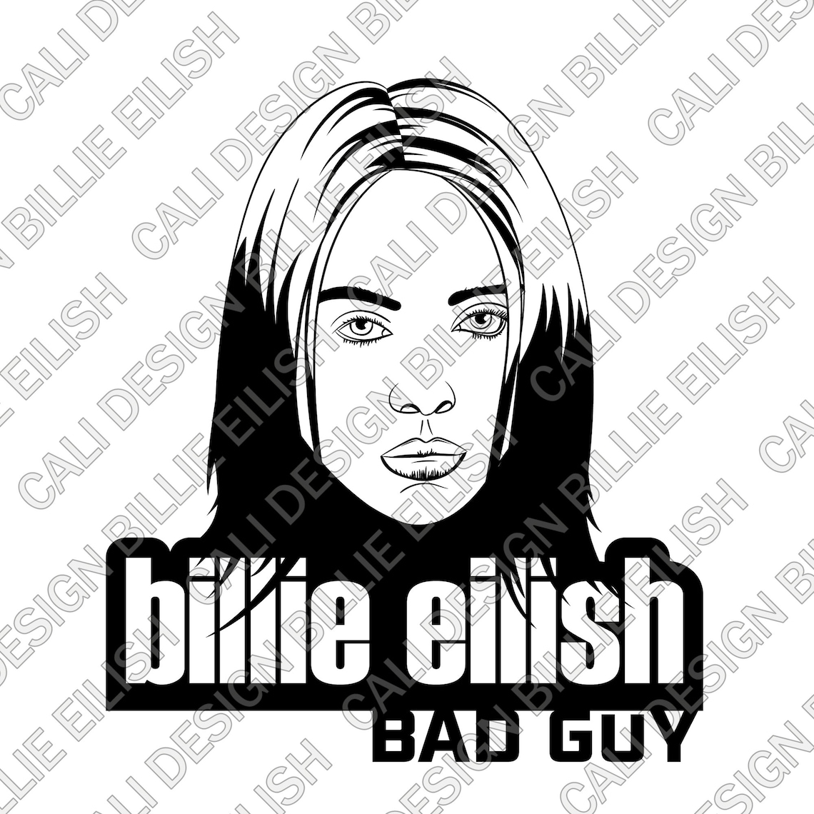 Billie Eilish Illustration | Etsy