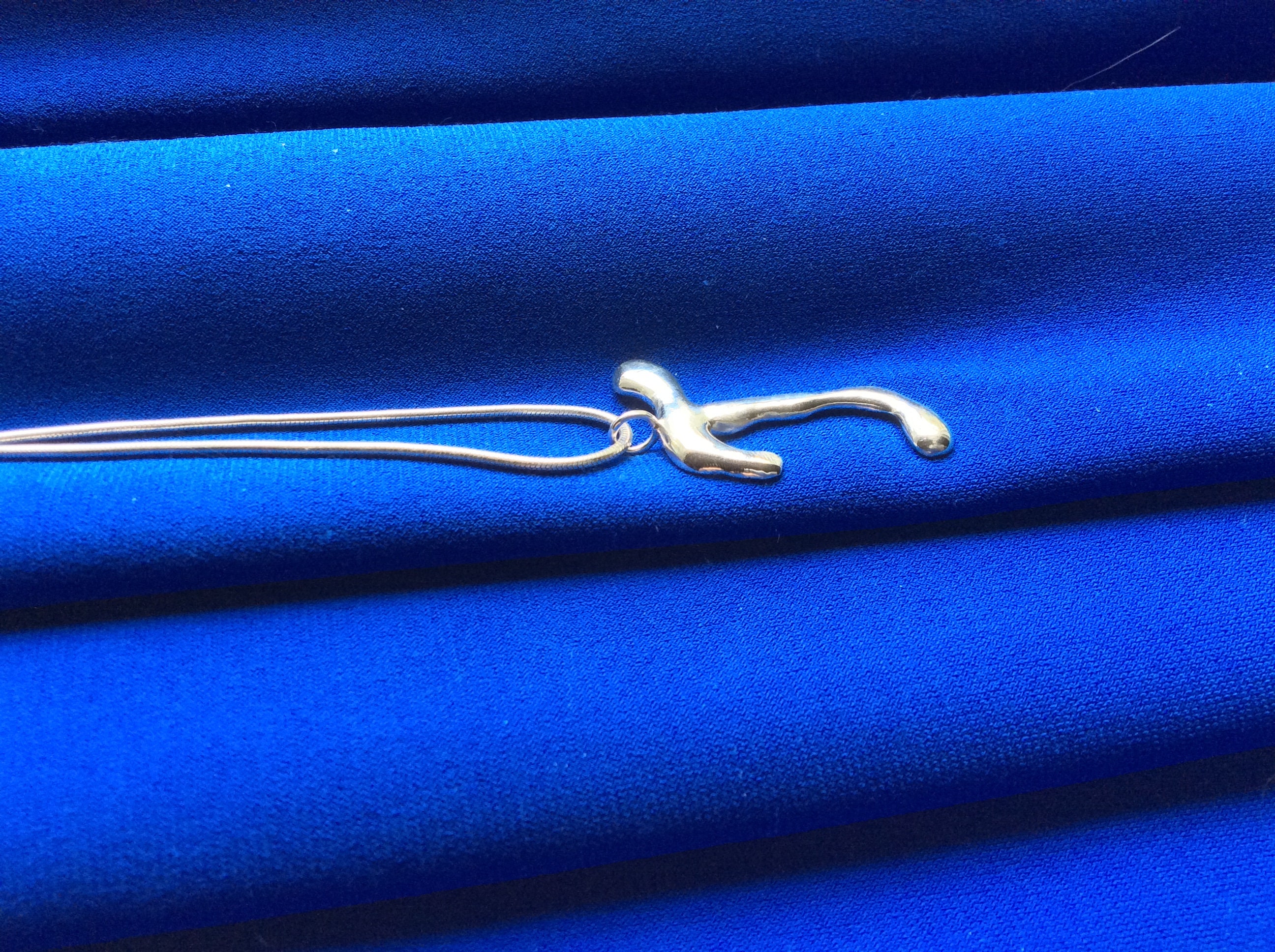 Silver Initial T Pendant Cursive Letter T Monogram Charm - Etsy