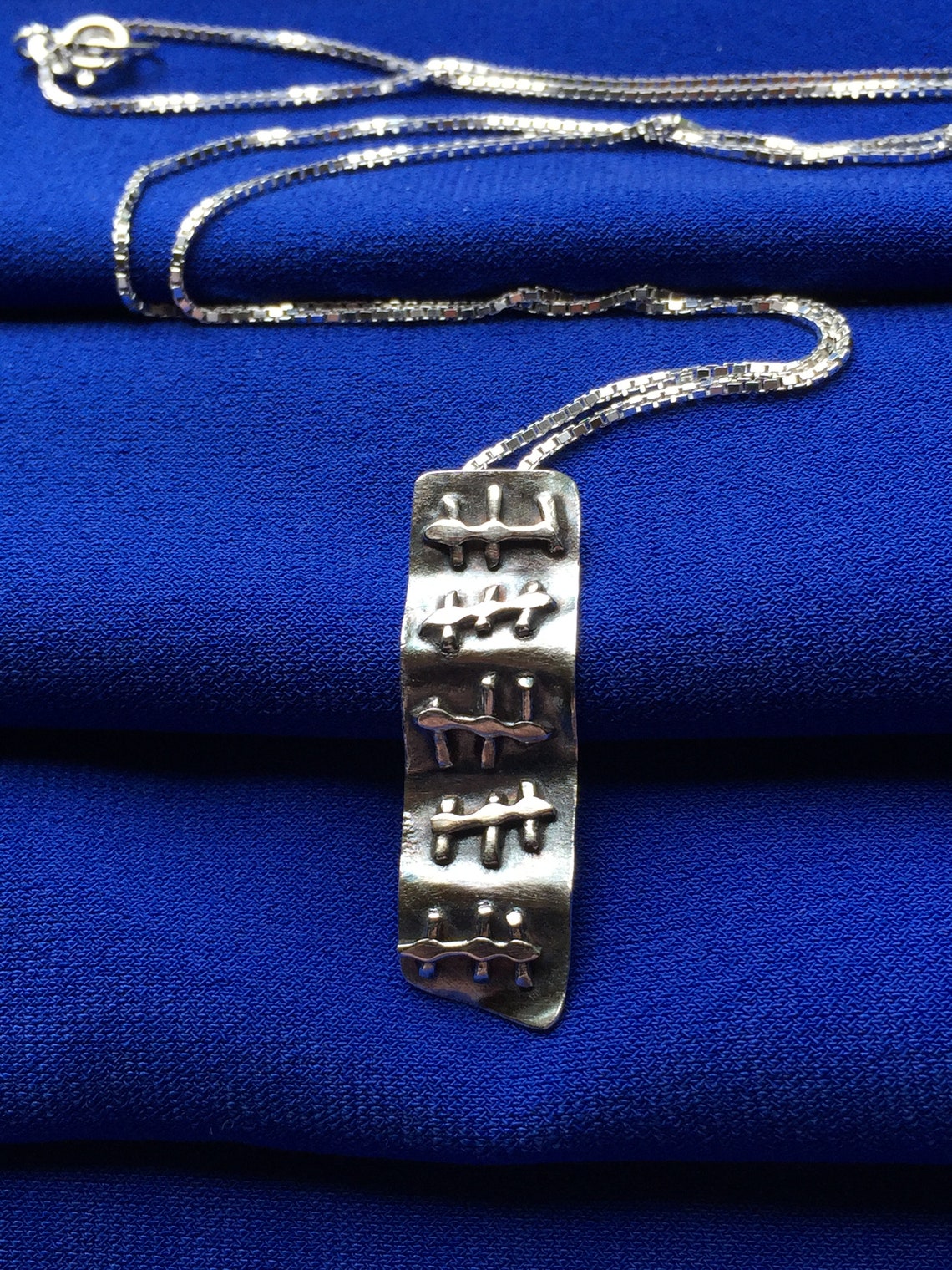 Edgy Charm Necklace Abstract Pendant Necklace Funky Modern - Etsy UK