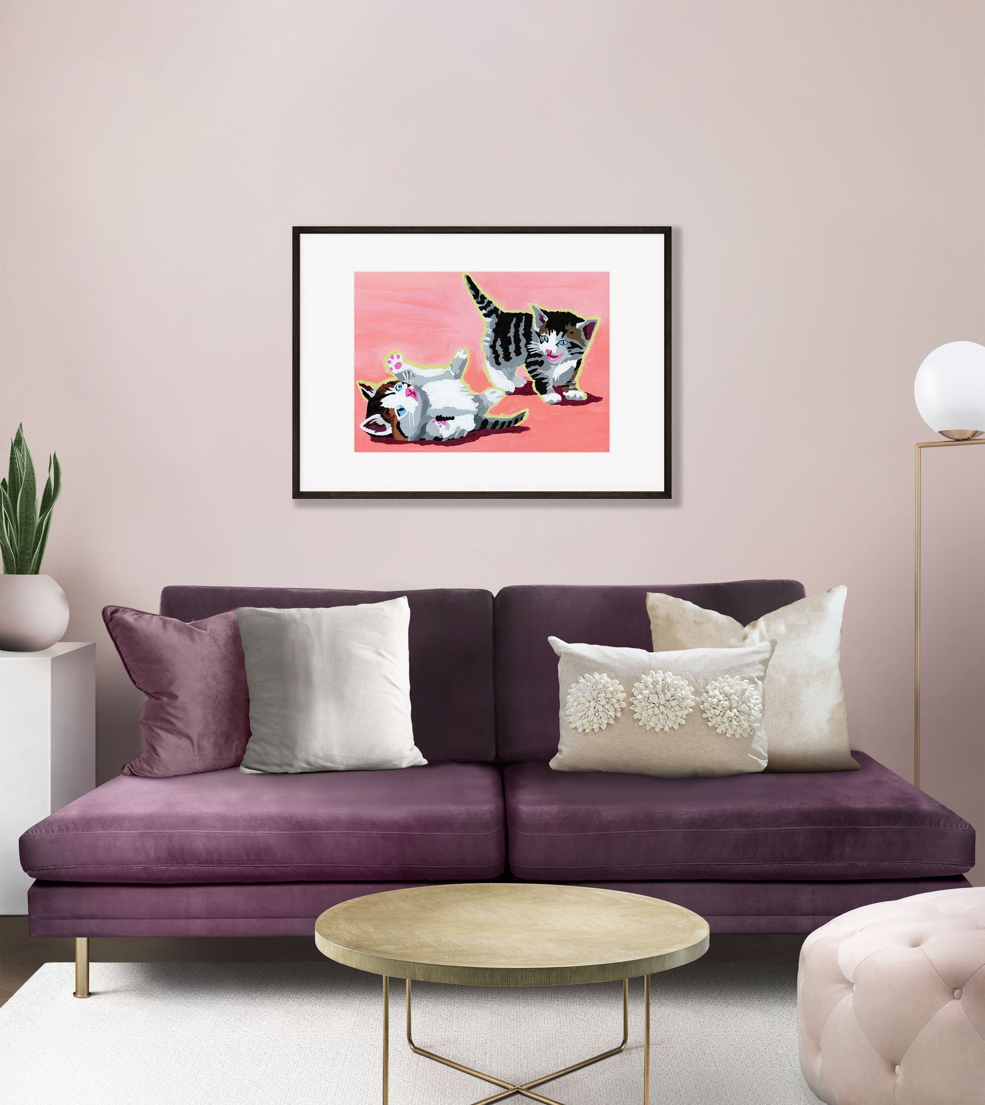 Fallout 4 Kittens Painting Fan Art Classic Video Game - Etsy